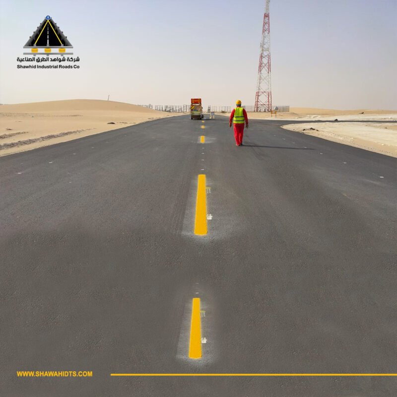 Road Surface Marking - Shawahid industrial roads co