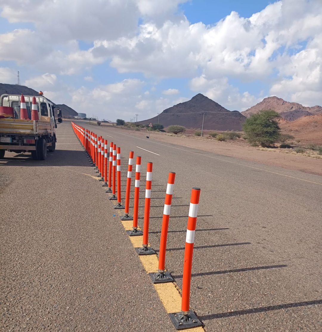 Advantages of 3 Flexible Posts in Traffic Safety Shawahid